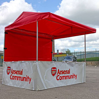 Branded Market Stall Examples