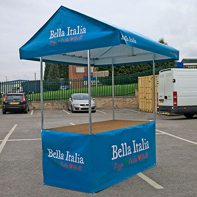 Branded Market Stall Examples