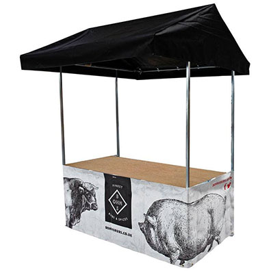 Branded Market Stall Examples