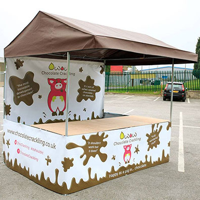 Branded Market Stall Examples