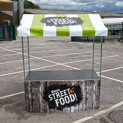 Branded Market Stall Examples