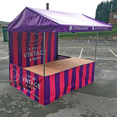 Branded Market Stall Examples